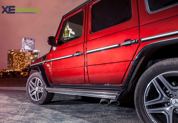 Vẻ đẹp Mercedes-AMG G 63 màu đỏ Tomato Red độc nhất Việt Nam » Trang ...
